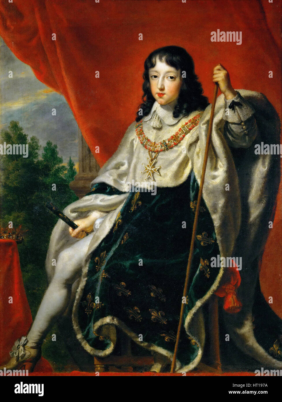 Philippe I, Duke of Orléans (1640-1701), c. 1650. Artist: Egmont ...
