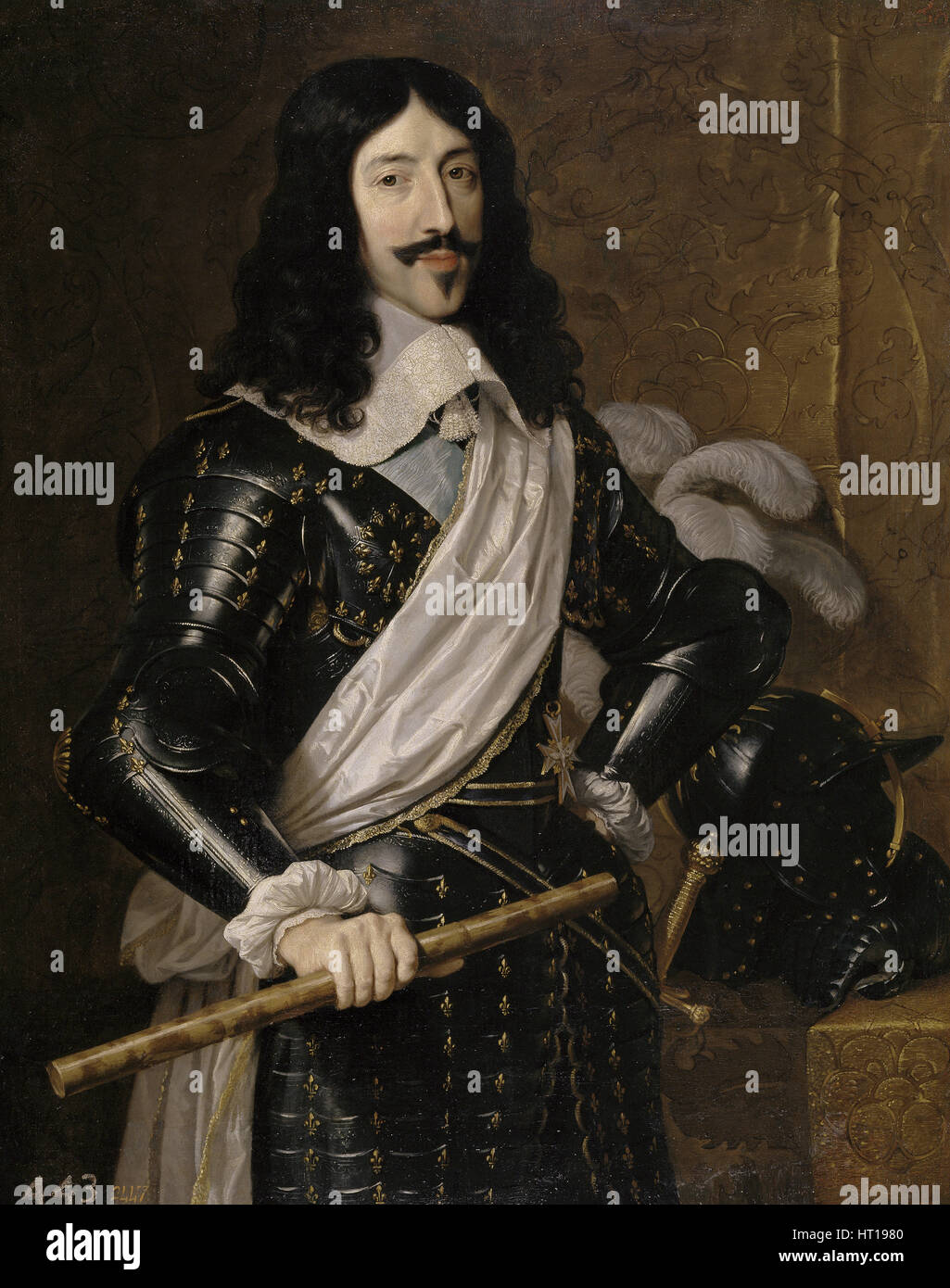 Portrait of Louis XIII of France (1601-1643), 1655. Artist: Champaigne ...