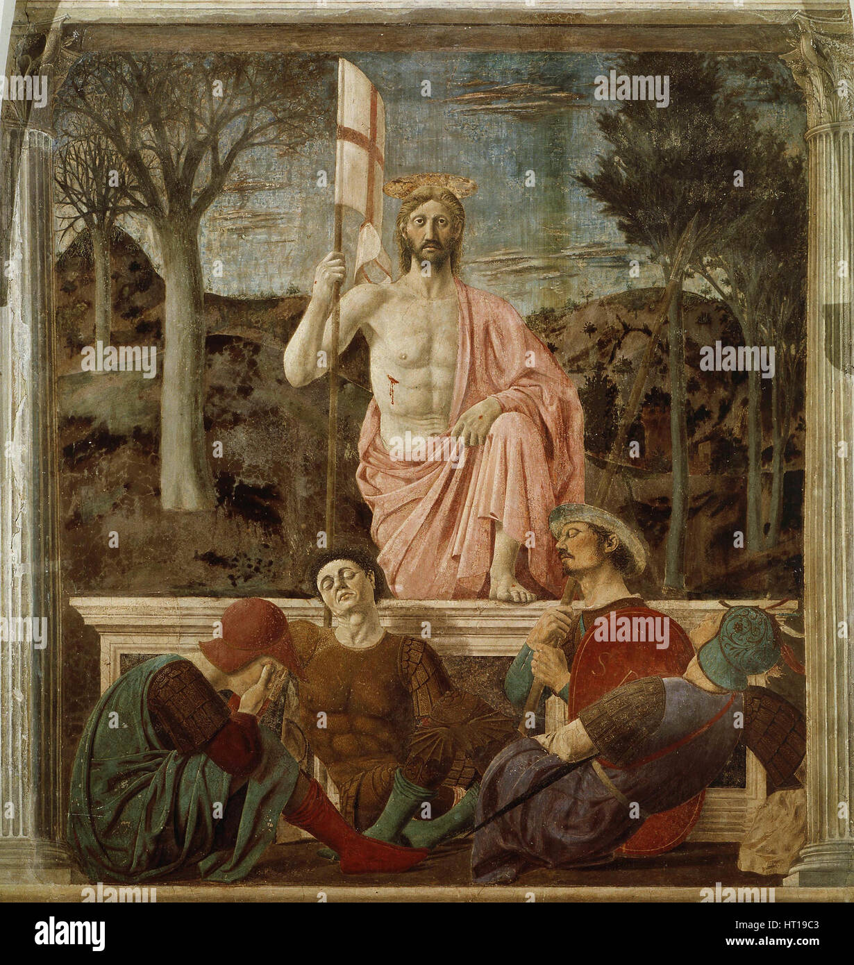 The Resurrection, ca 1460. Artist: Piero della Francesca (ca 1415-1492 ...