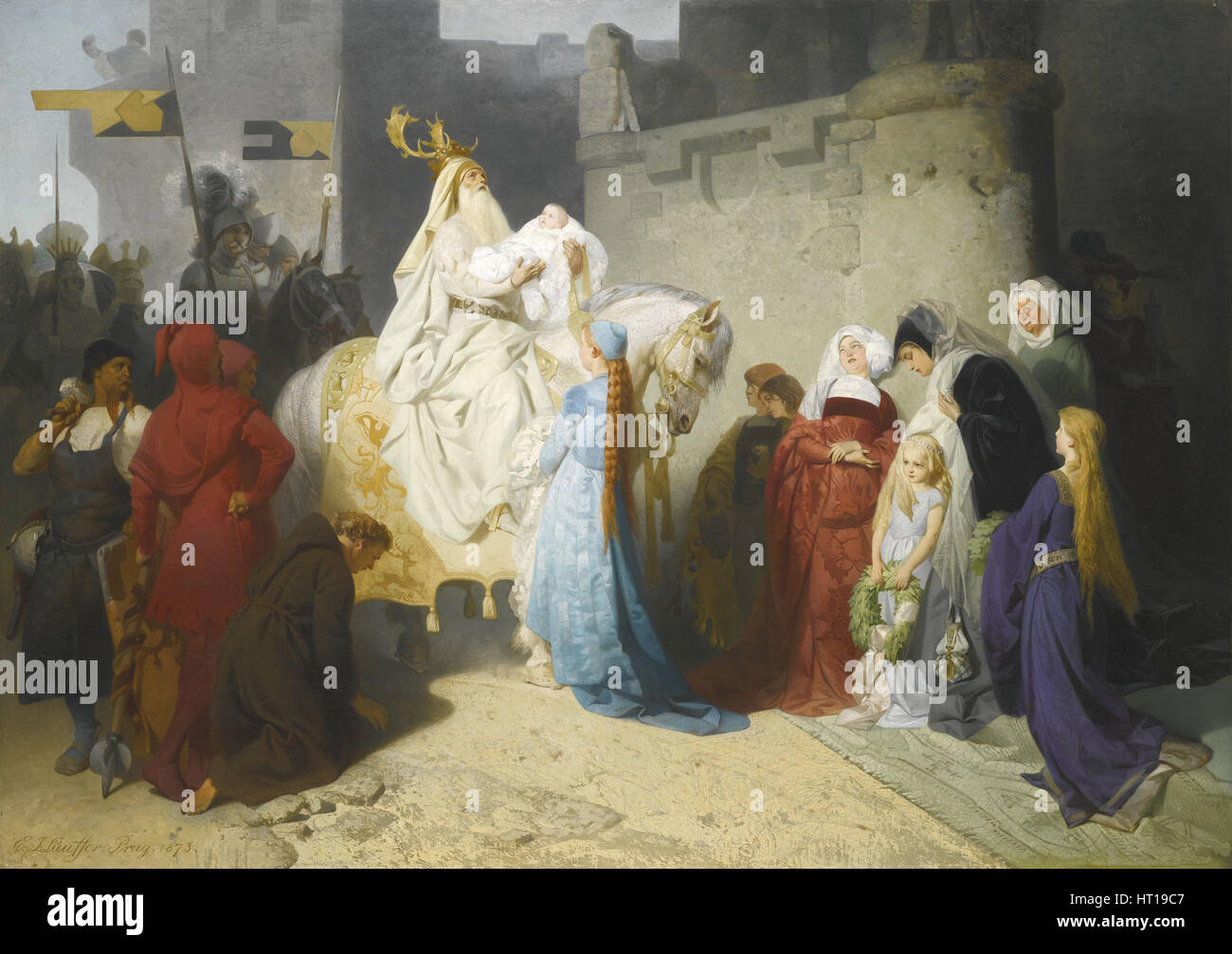 King arthur painting hi-res stock photography and images - Alamy