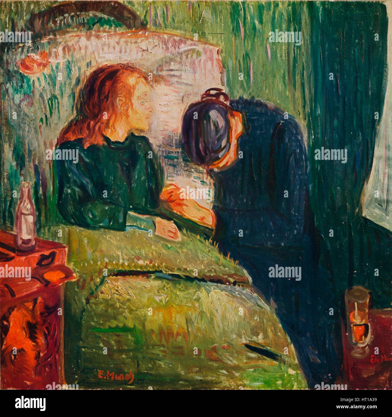 'The Sick Child', 1907. Artist: Edvard Munch Stock Photo - Alamy