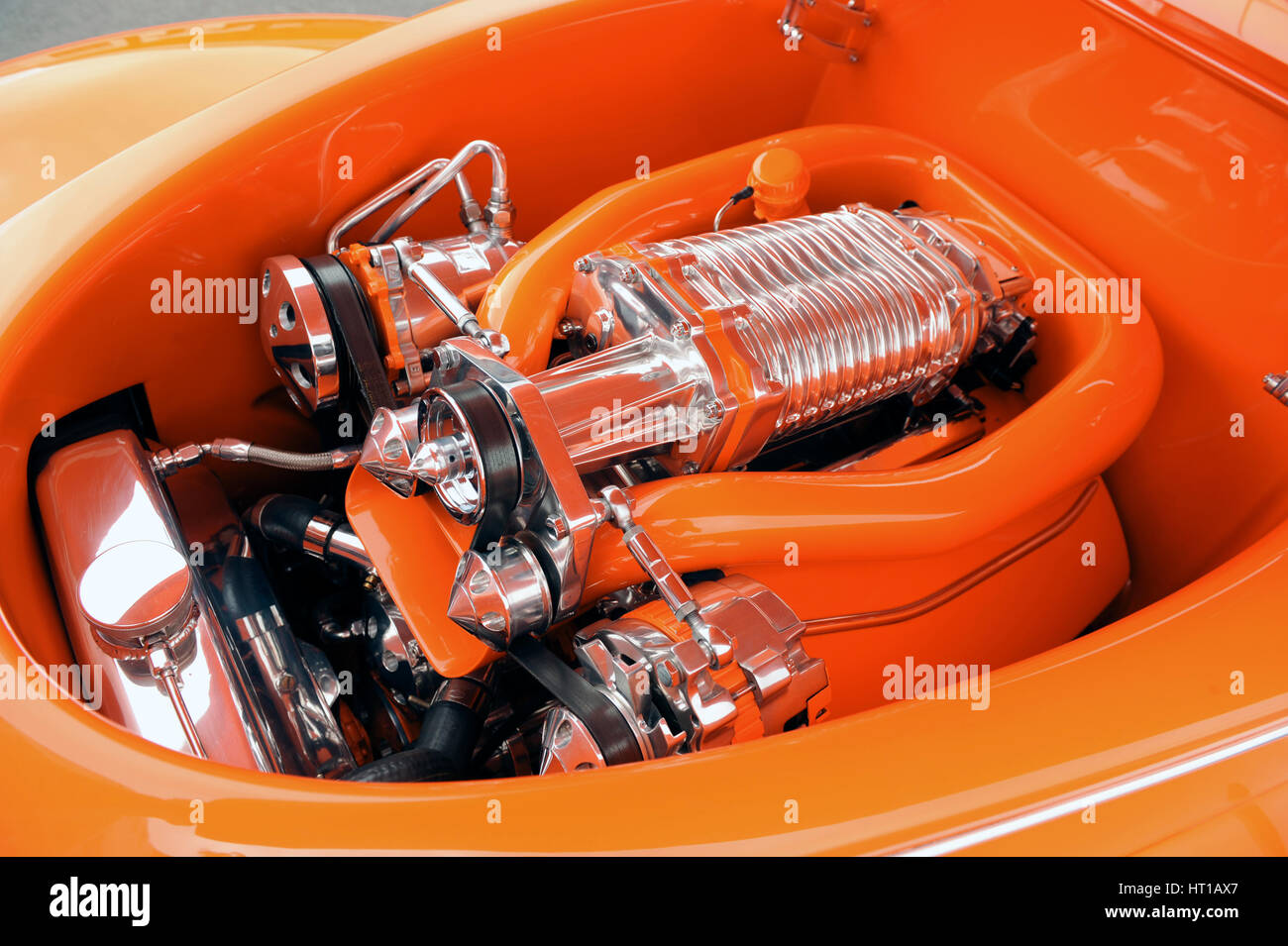 Ford Custom Orange Crush 1939. Artist: Simon Clay Stock Photo - Alamy