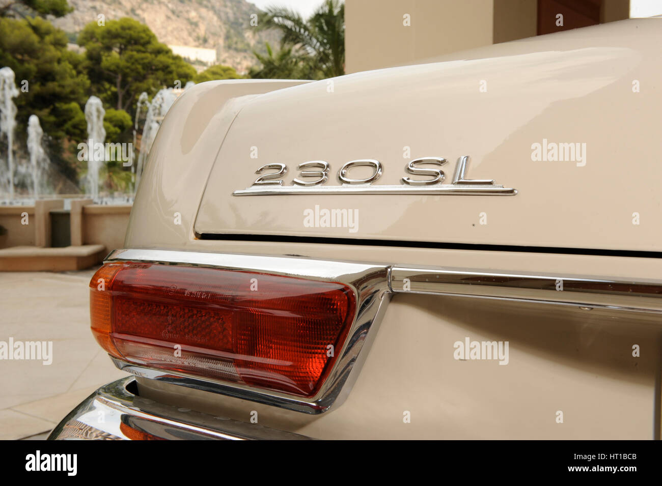 Mercedes Benz 230SL 1963. Artist: Simon Clay Stock Photo - Alamy