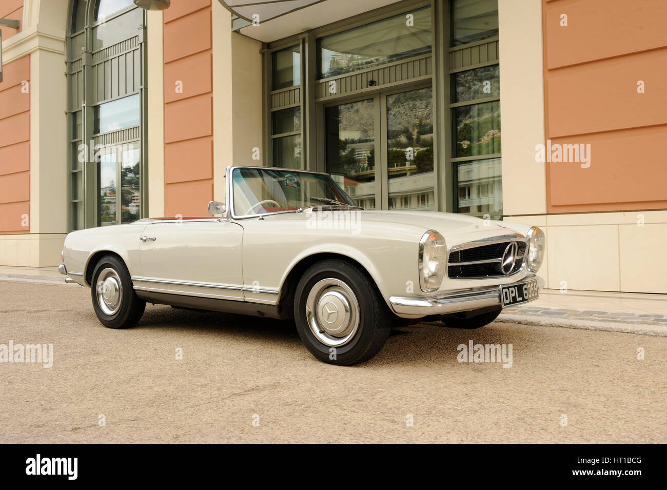 Mercedes Benz 230SL 1963. Artist: Simon Clay Stock Photo - Alamy