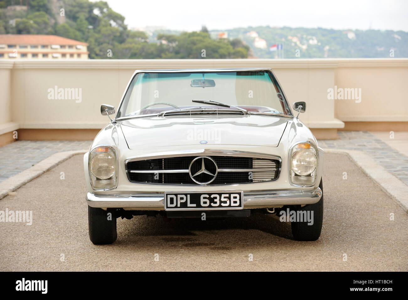Mercedes Benz 230SL 1963. Artist: Simon Clay Stock Photo - Alamy