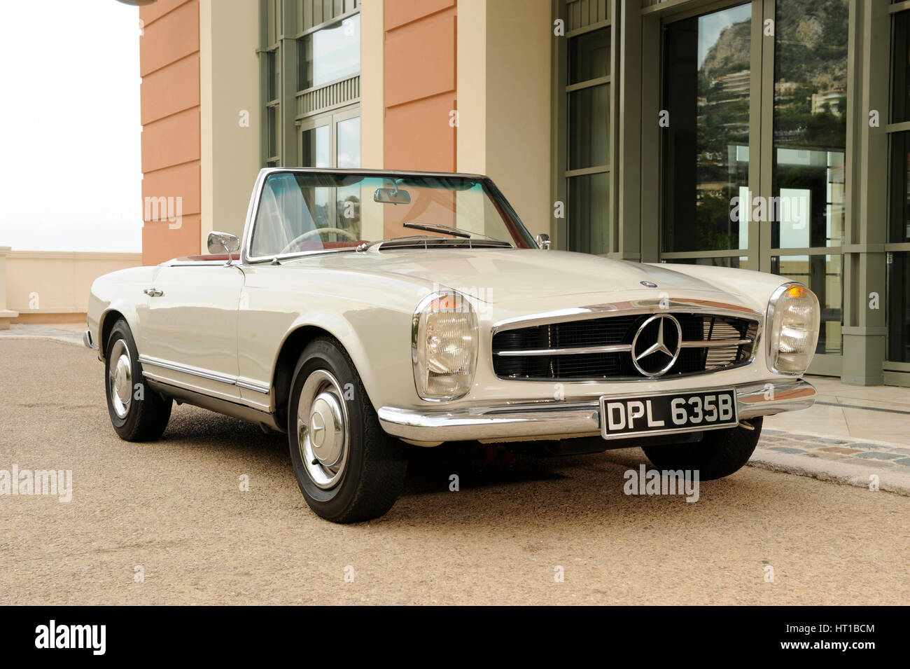 Mercedes Benz 230SL 1963. Artist: Simon Clay Stock Photo - Alamy