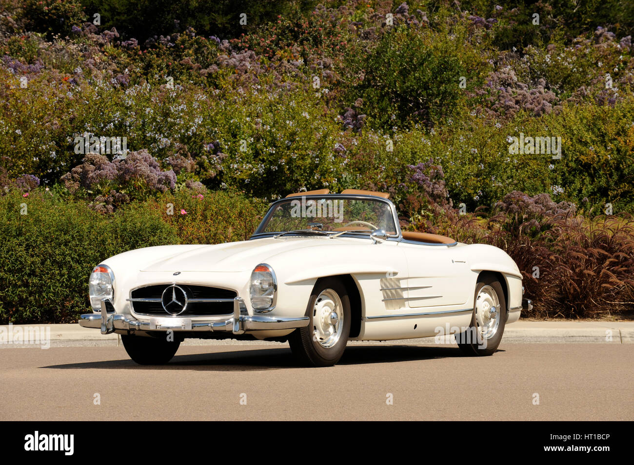 Mercedes Benz 300 SL roadster 1958. Artist: Simon Clay Stock Photo - Alamy