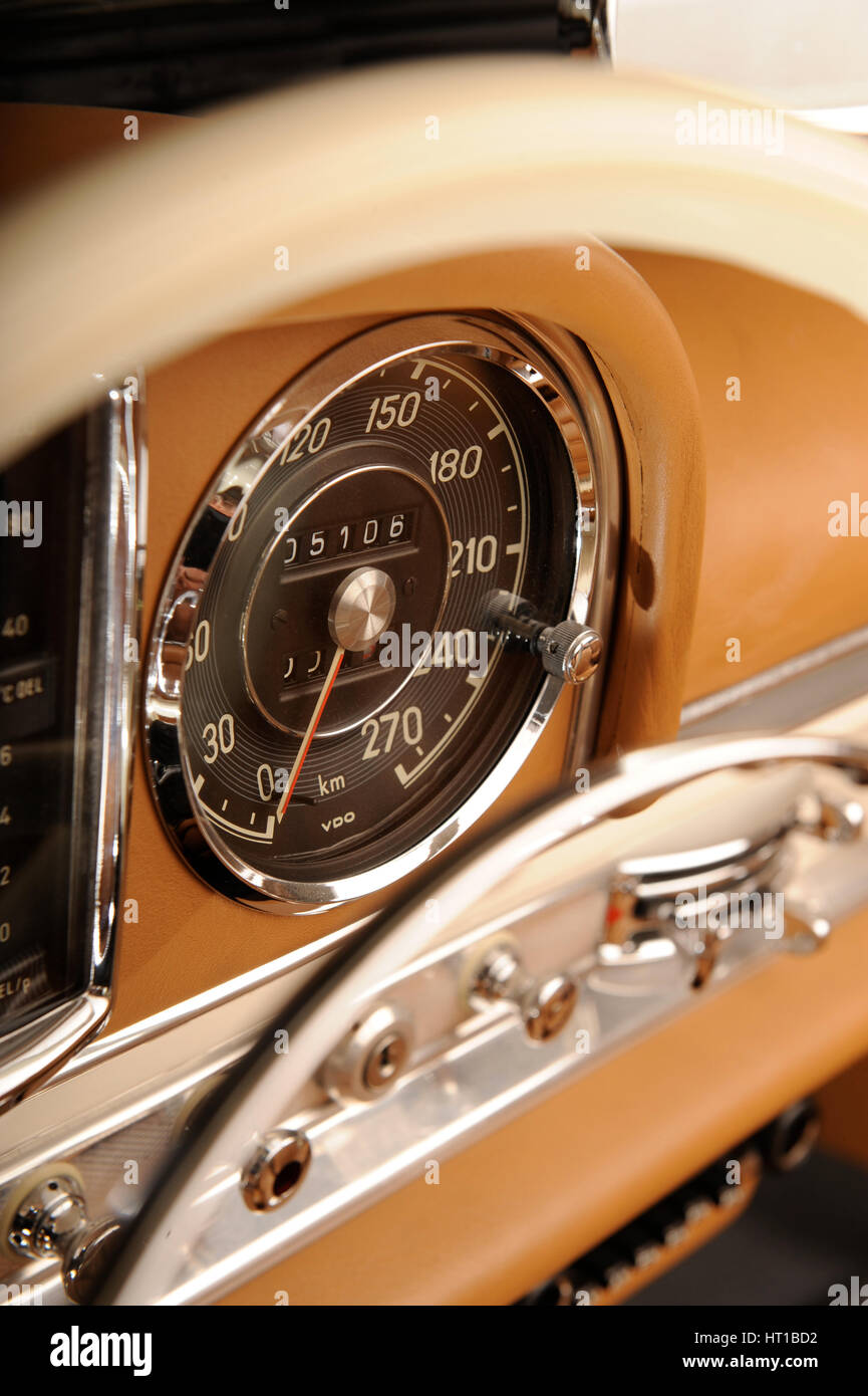 Mercedes Benz 300 SL roadster 1958. Artist: Simon Clay Stock Photo - Alamy