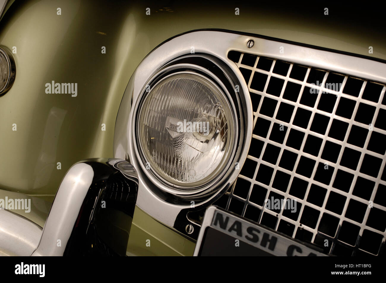 Nash Healey 1953. Artist: Simon Clay Stock Photo - Alamy