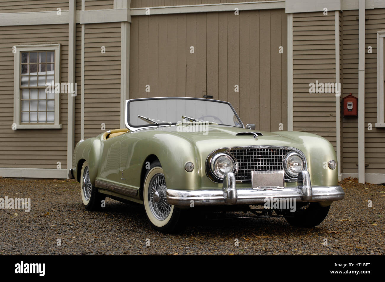 Nash Healey 1953. Artist: Simon Clay Stock Photo - Alamy