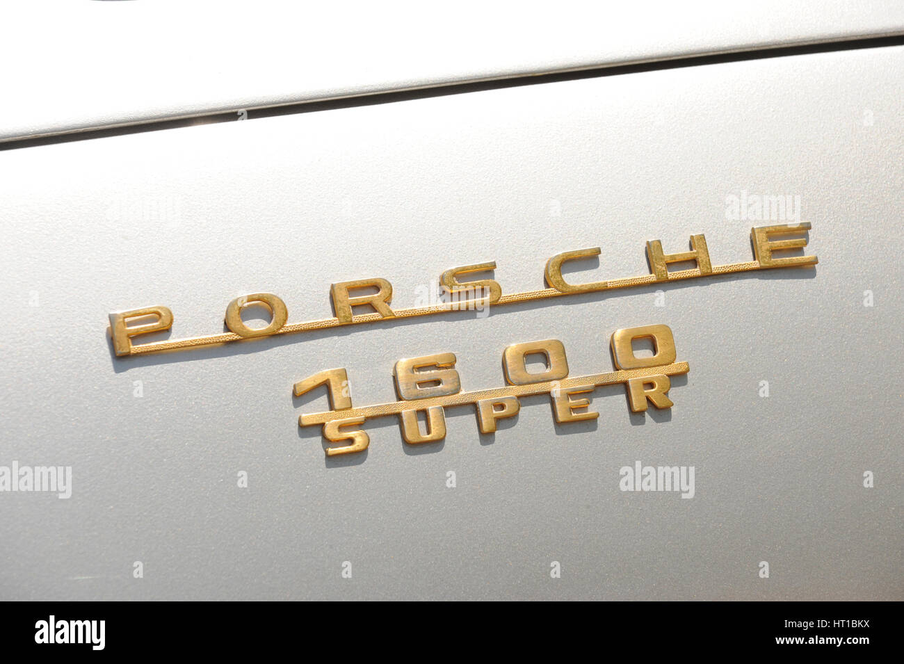 Porsche Speedster 356 1600 Super 1958. Artist: Simon Clay Stock Photo ...