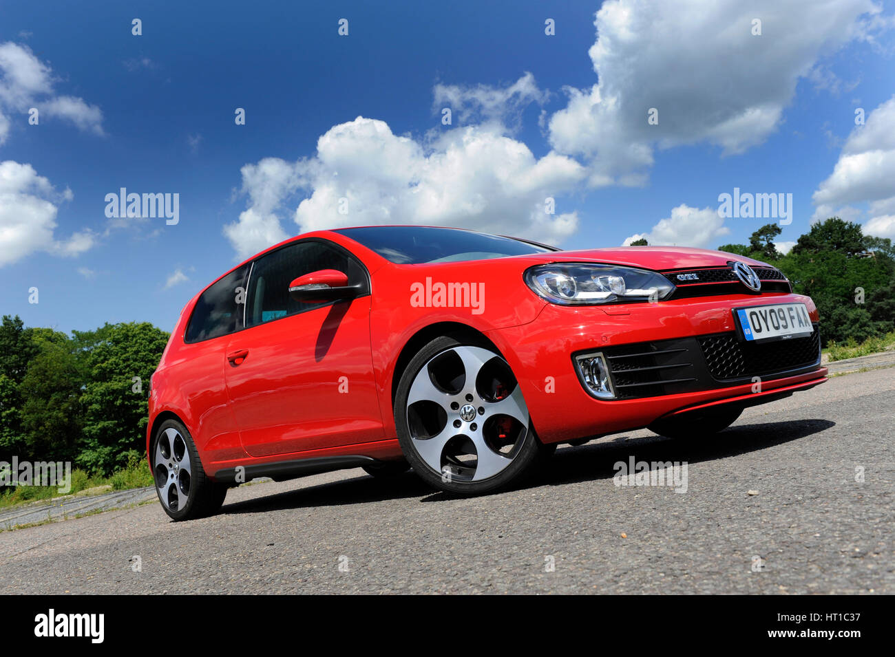 VW Golf GTI mk 6 2008. Artist: Simon Clay Stock Photo - Alamy