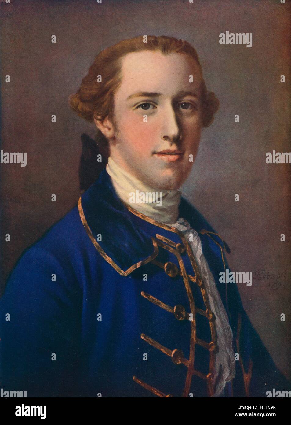 'Thomas Cripps', 1759. Artist: Francis Cotes Stock Photo - Alamy