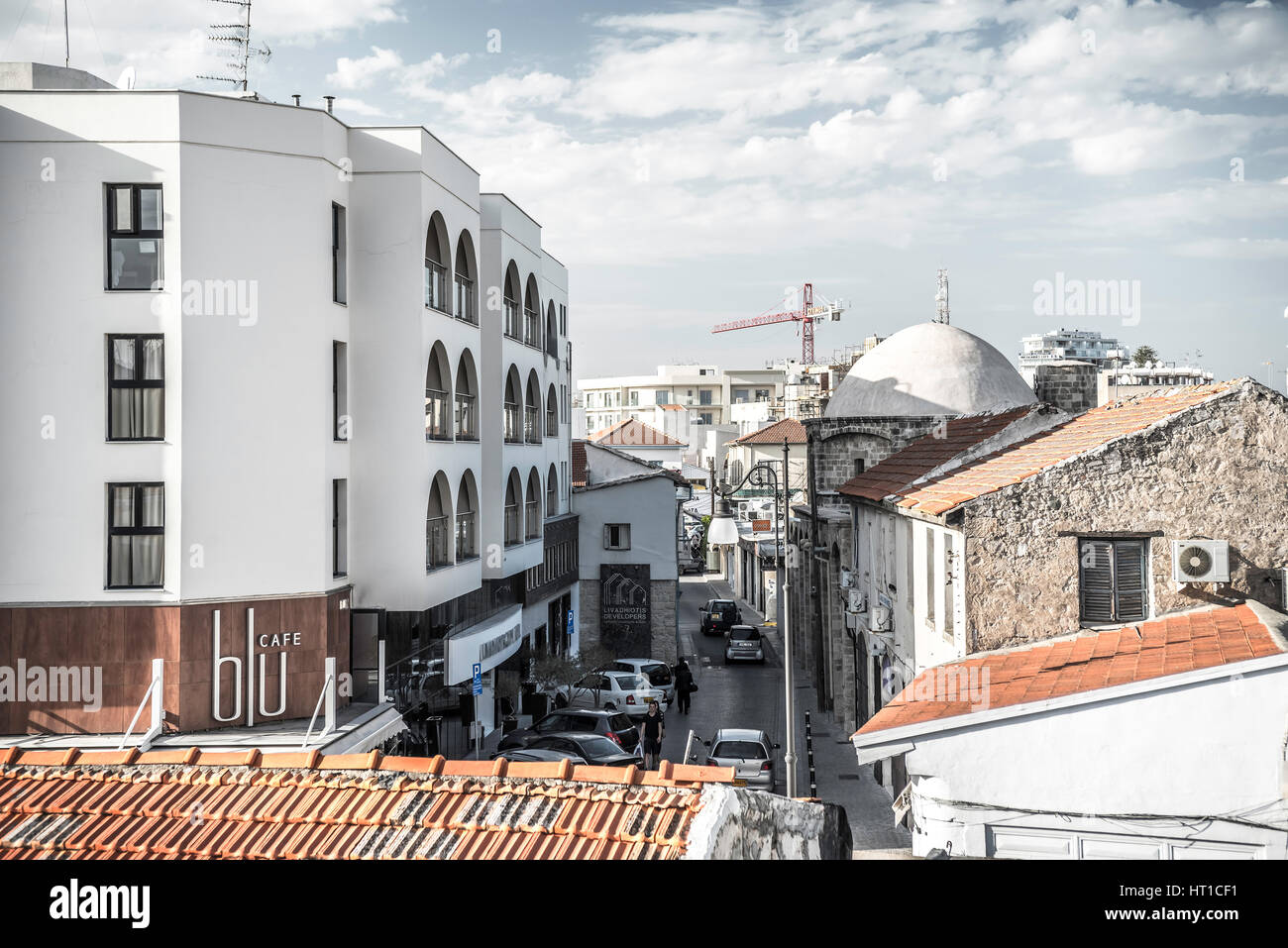 Larnaca town centre hi-res stock photography and images - Alamy