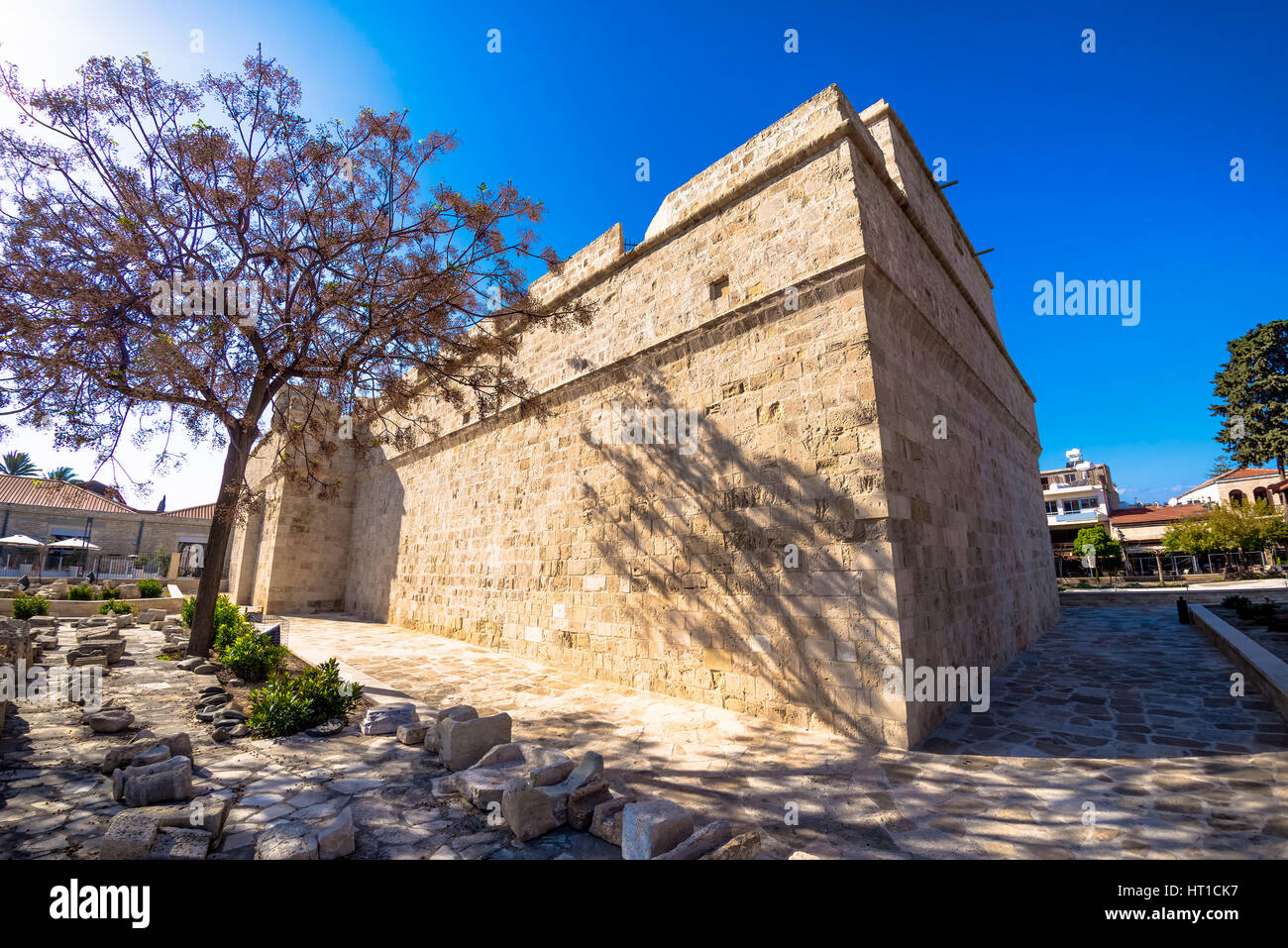 The medieval Limassol Castle. Cyprus Stock Photo - Alamy