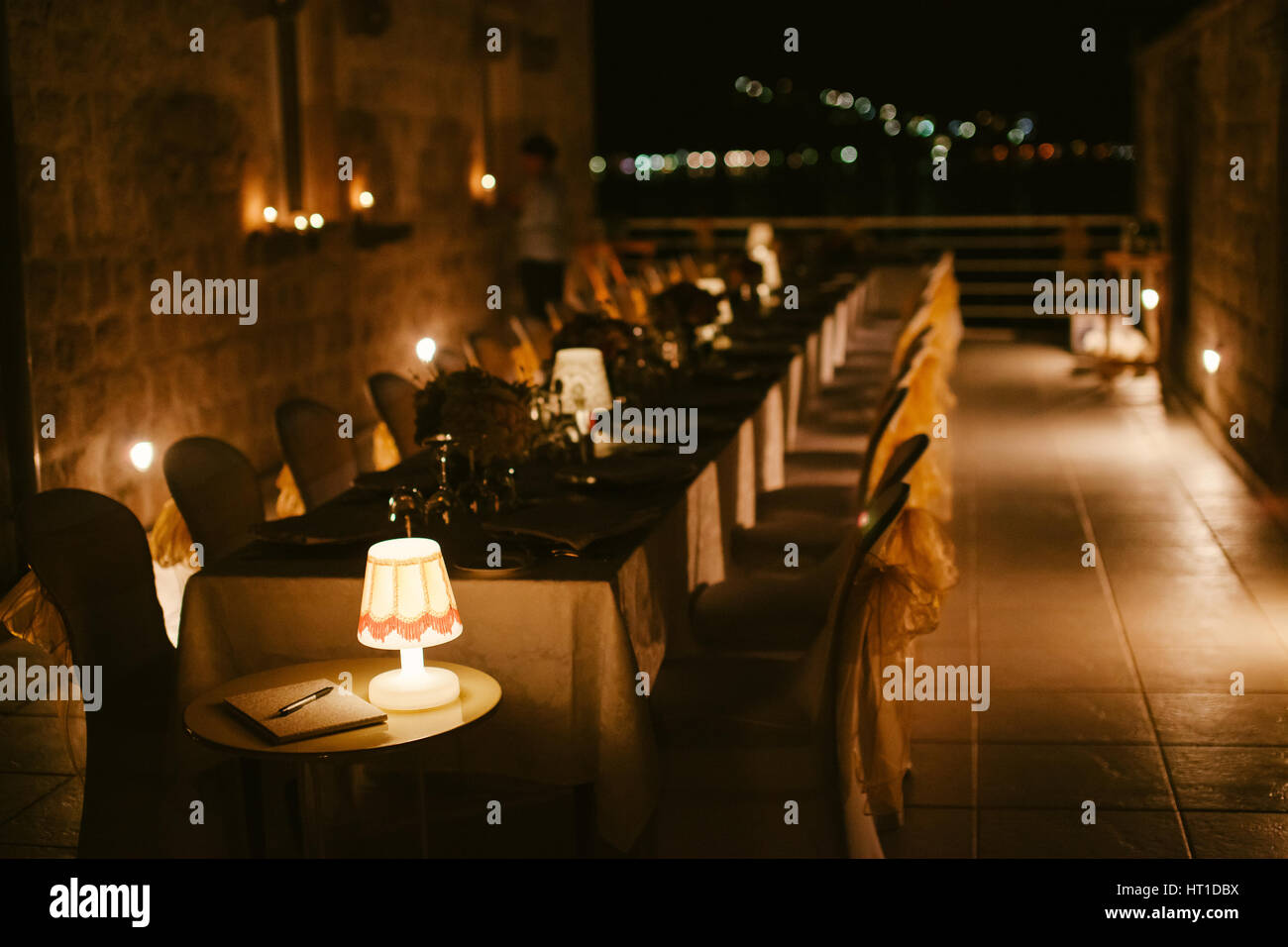 evening restaurant party reception. Part banquet Stock Photo - Alamy