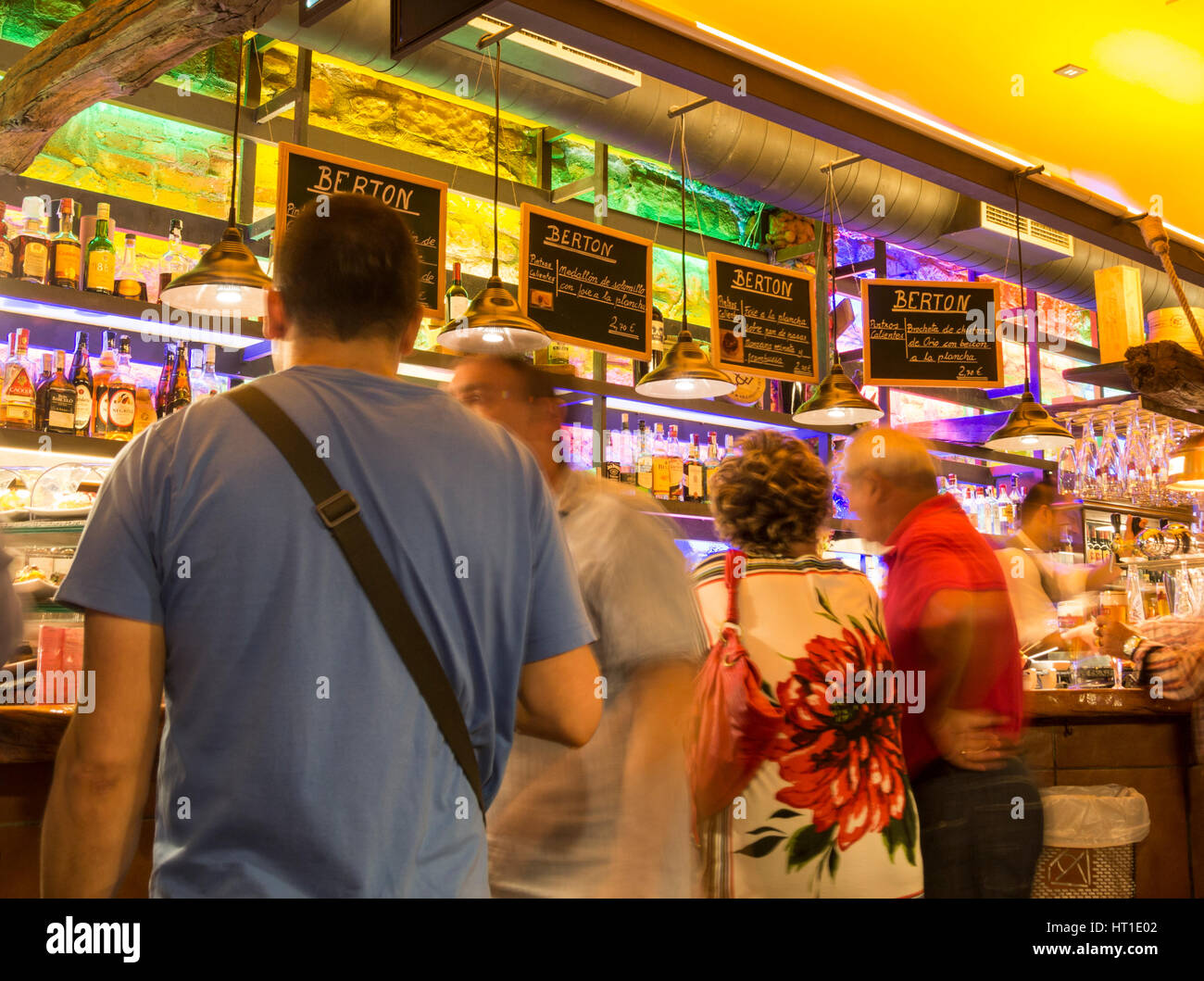 Pintxo bar hi-res stock photography and images - Alamy