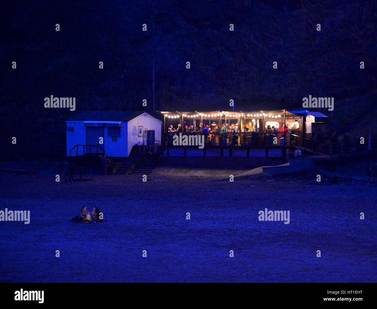 Rileys fish shack King Edwards bay Tynemouth Stock Photo - Alamy