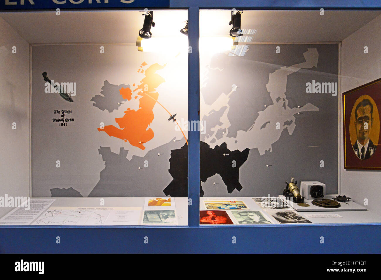 Flight of Rudolph Hess to Scotland Stock Photo - Alamy