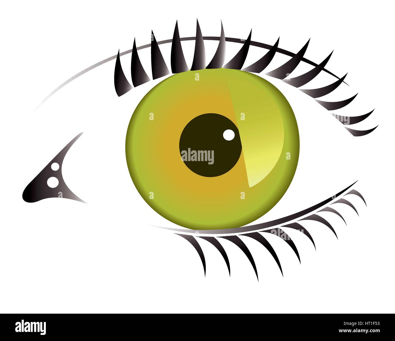 An abstract eye Stock Vector Image & Art - Alamy