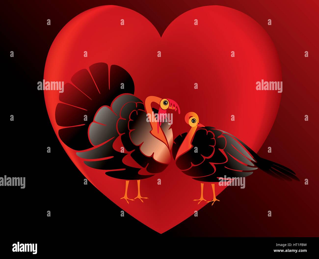 Feast turkey Stock Vector Images - Alamy