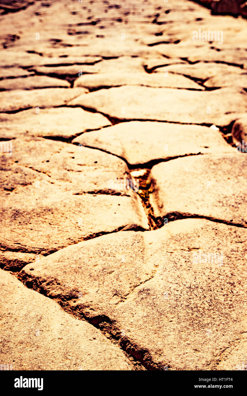 Stone pavement, abstract background. Architectural detail Stock Photo ...