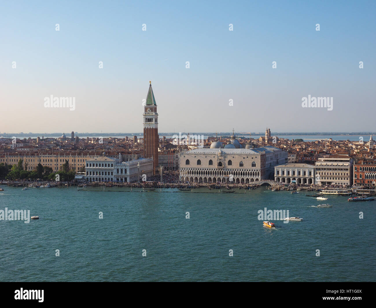 Piazza San Marco (meaning St Mark square) in Venice, Italy Stock Photo ...