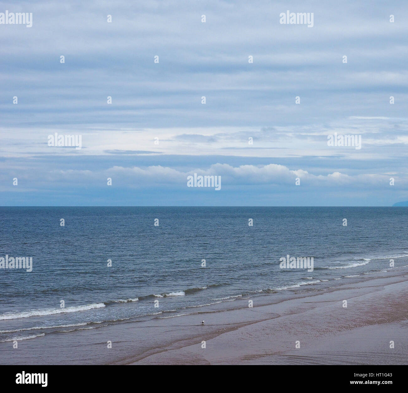 View of the sea useful as a background Stock Photo - Alamy