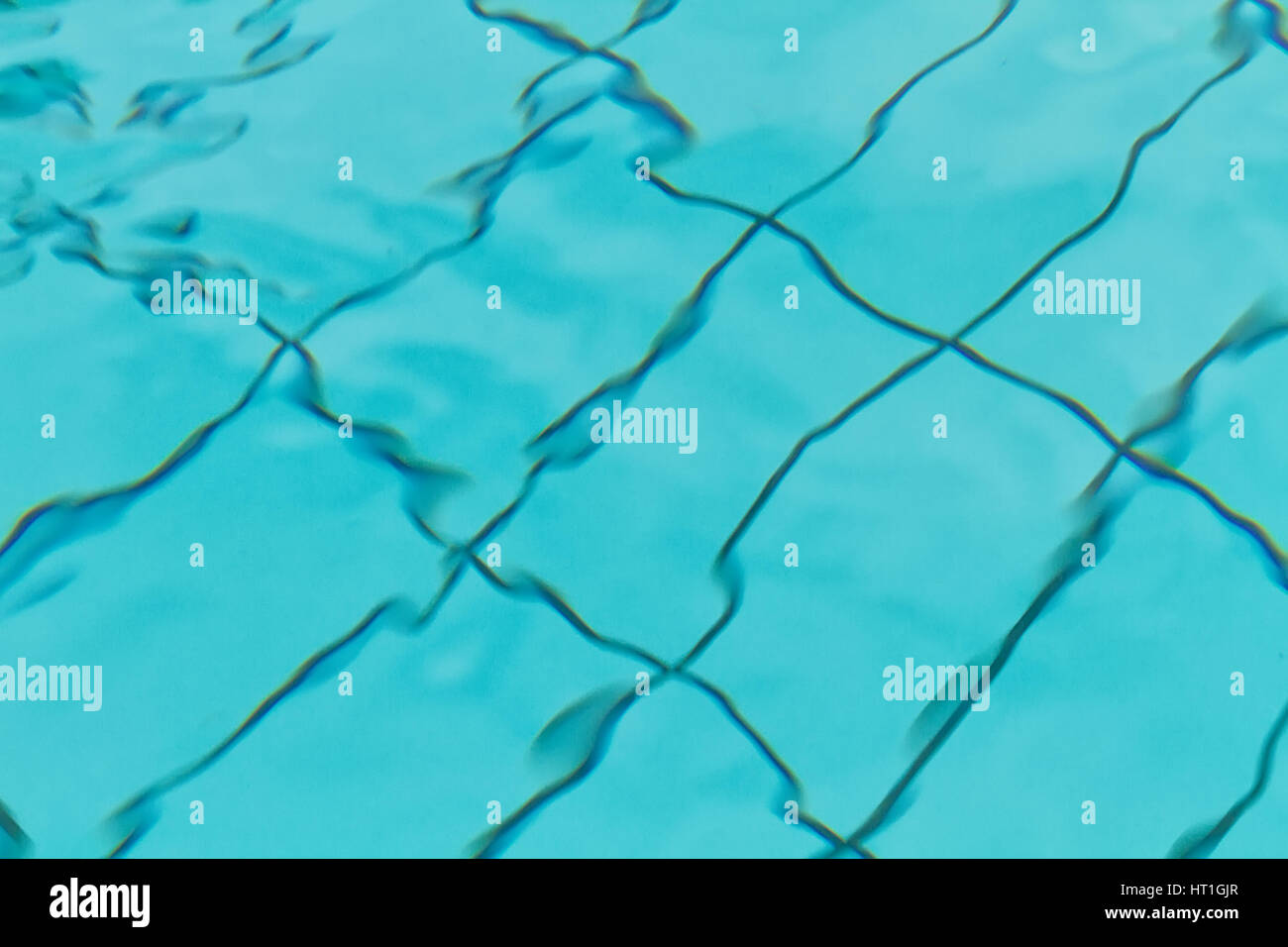 Abstract Ripples in Swimming Pool Stock Photo - Alamy