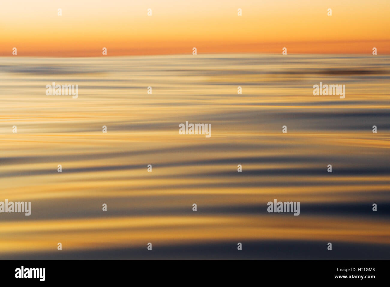 Sunset Sea Texture Stock Photo - Alamy
