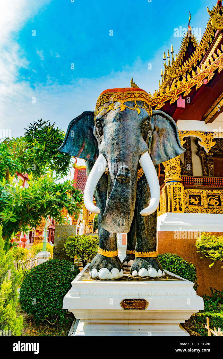 Buddhist Elephant Art