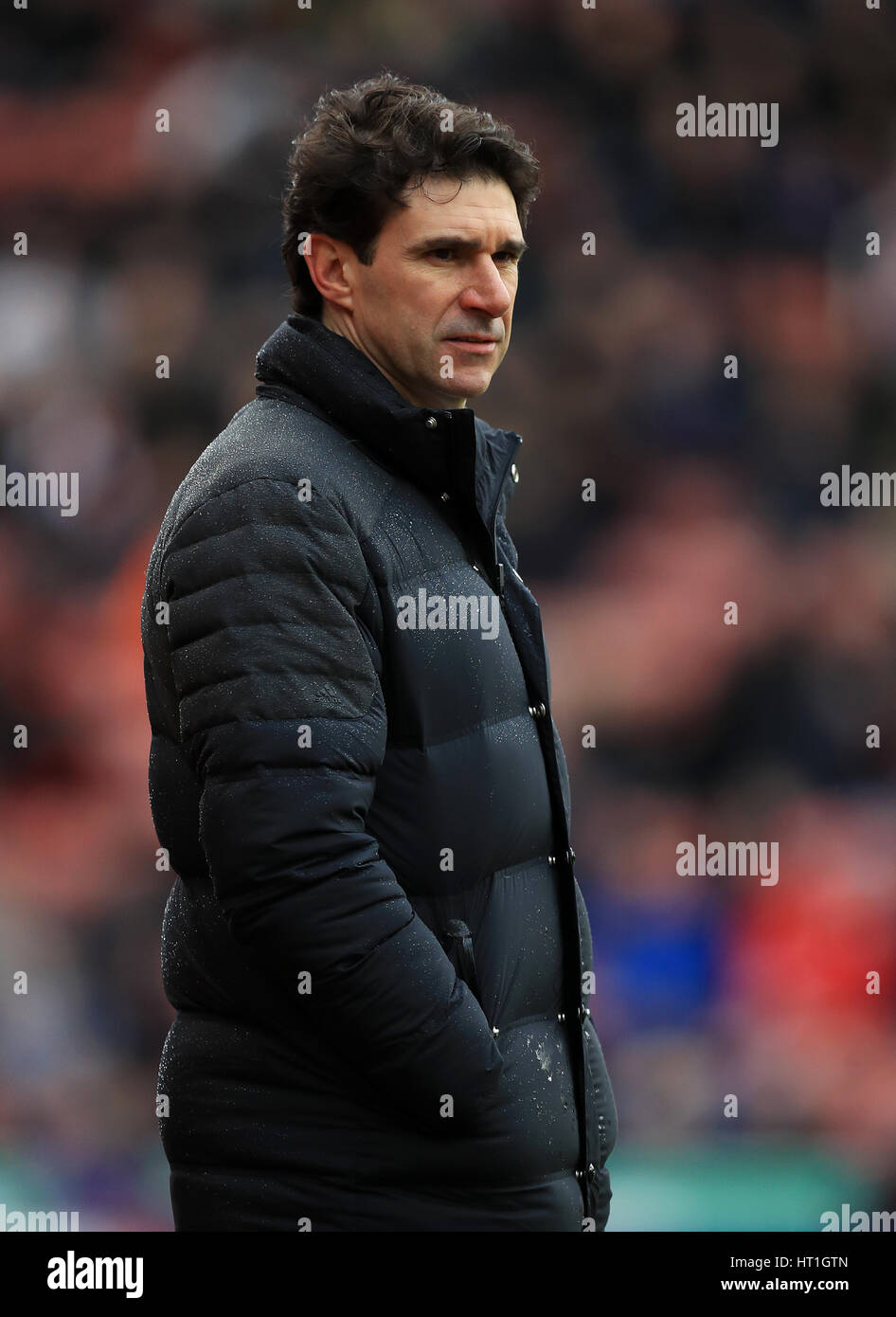 Middlesbrough manager Aitor Karanka Stock Photo - Alamy