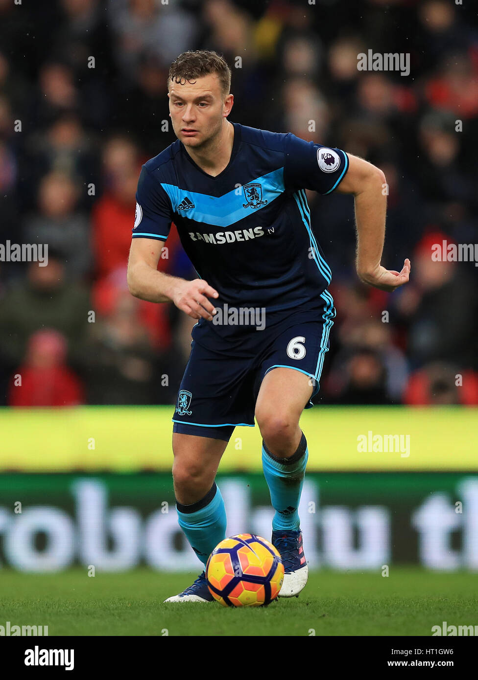 Middlesbrough's Ben Gibson Stock Photo - Alamy