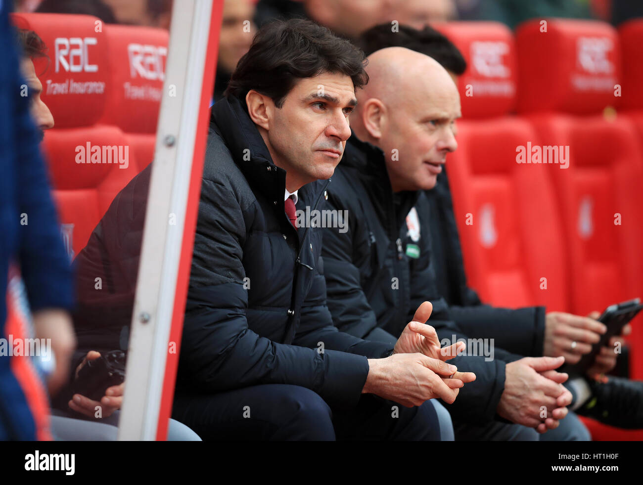Middlesbrough manager Aitor Karanka Stock Photo - Alamy