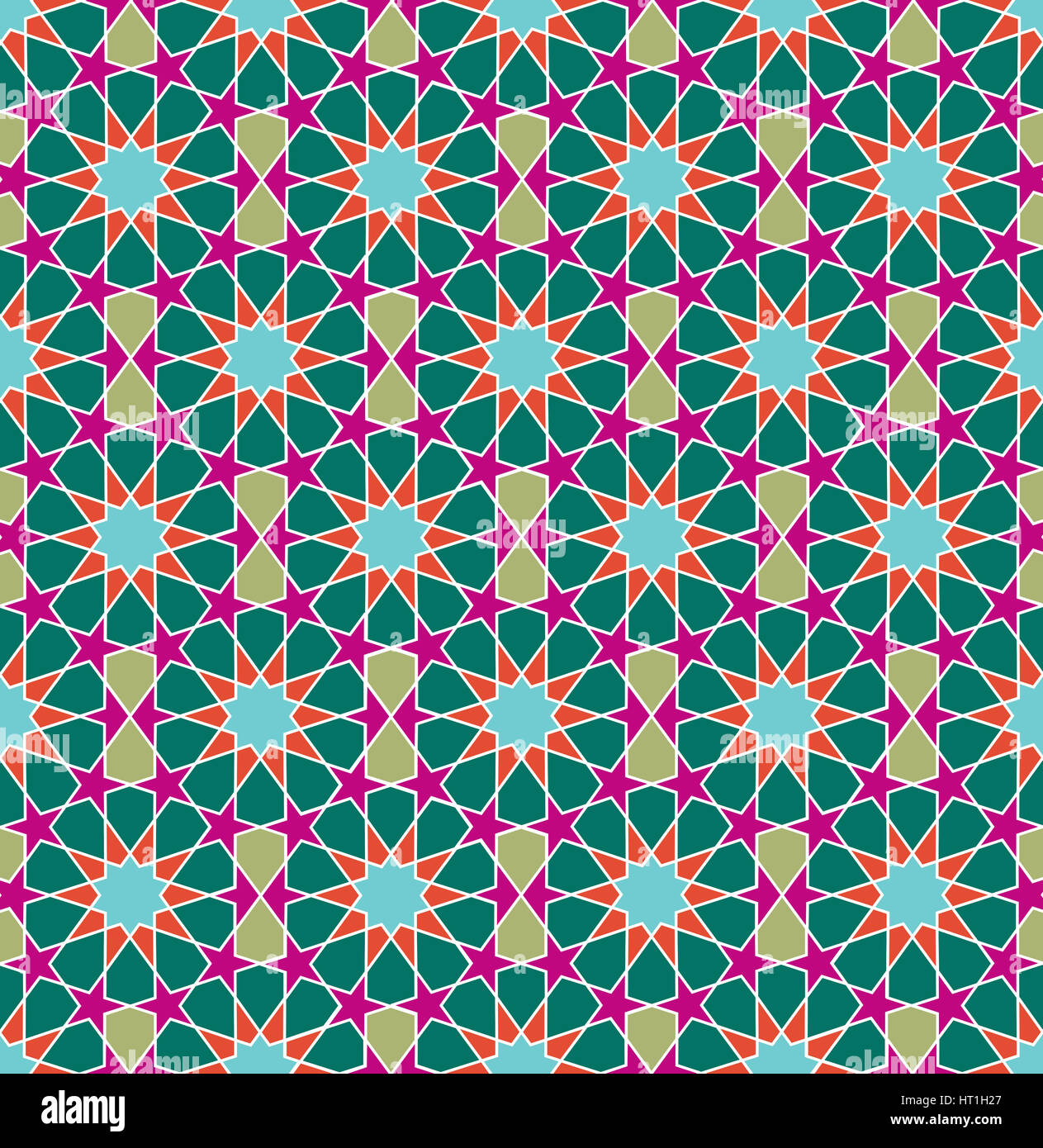 islamic religious geometric decoration pattern background illustration ...