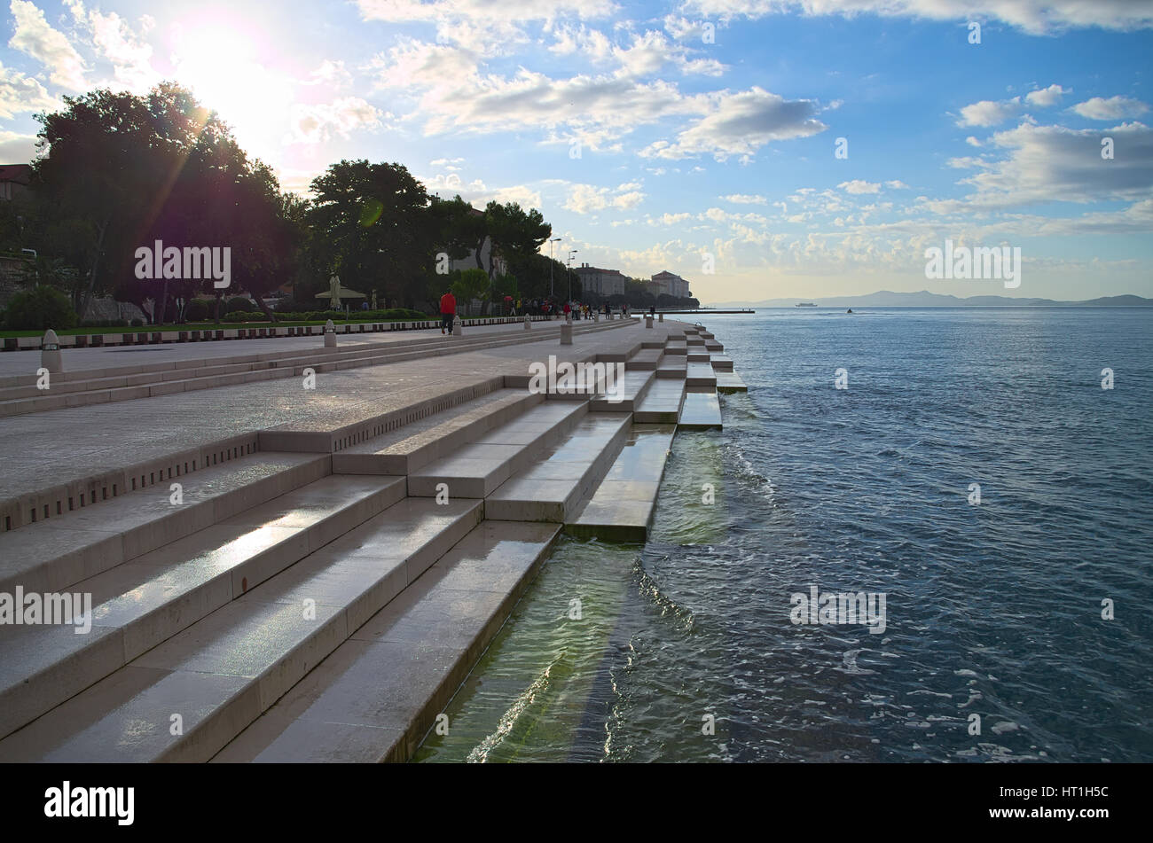 Zadar sea organ hi-res stock photography and images - Alamy