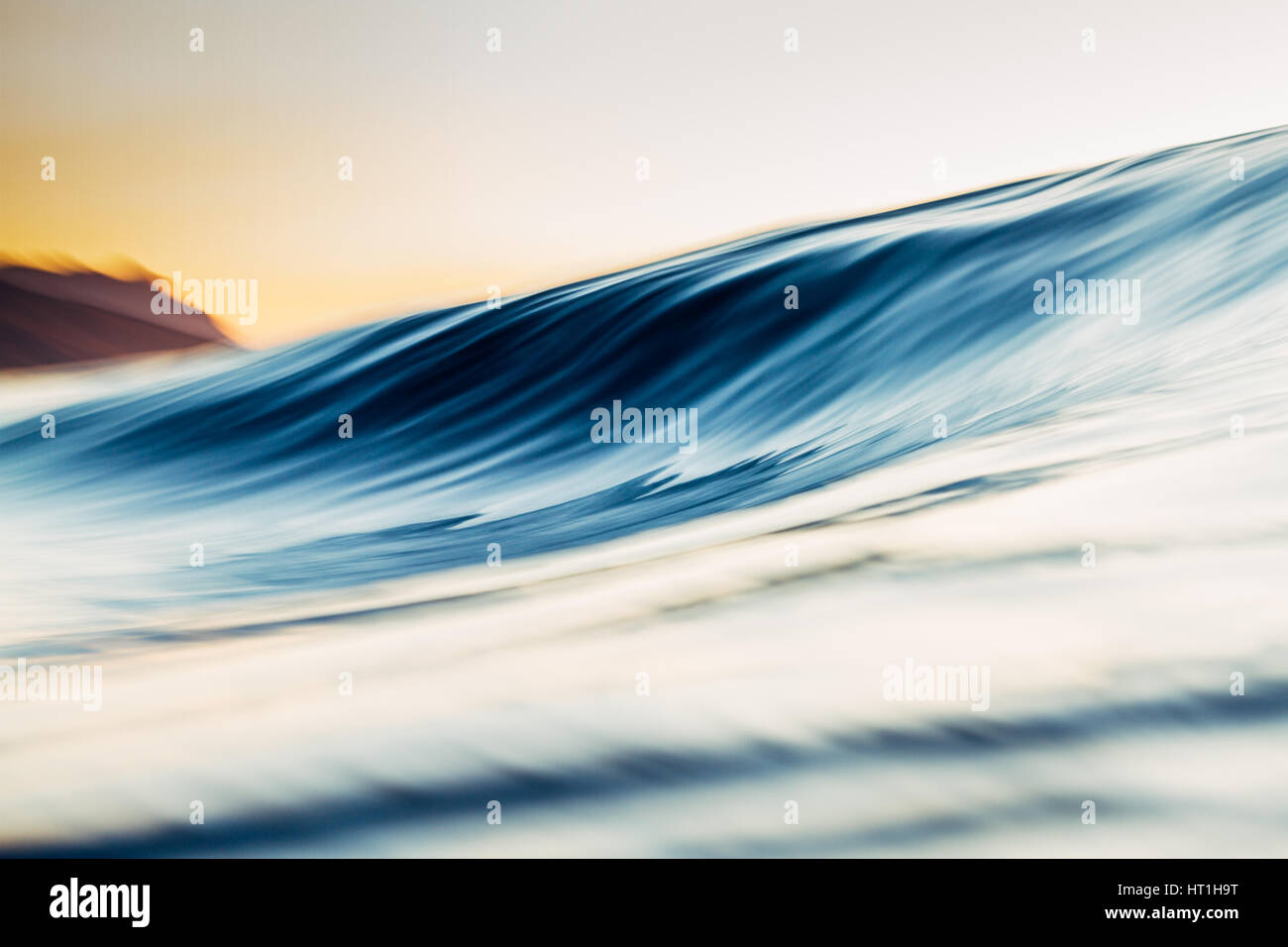 Slow Shutter Wave Stock Photo - Alamy