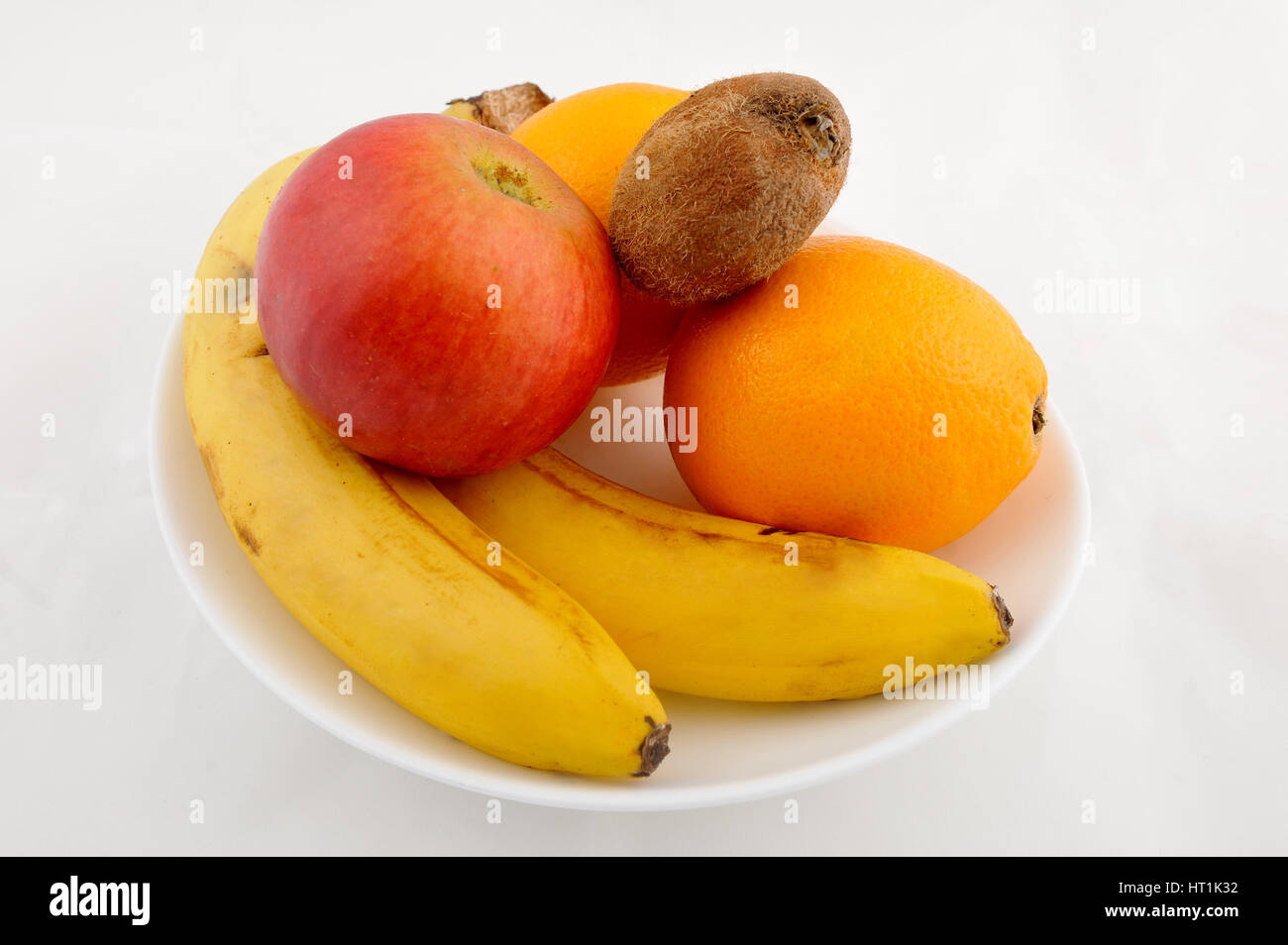 Combined fruit in a bowl Stock Photo - Alamy