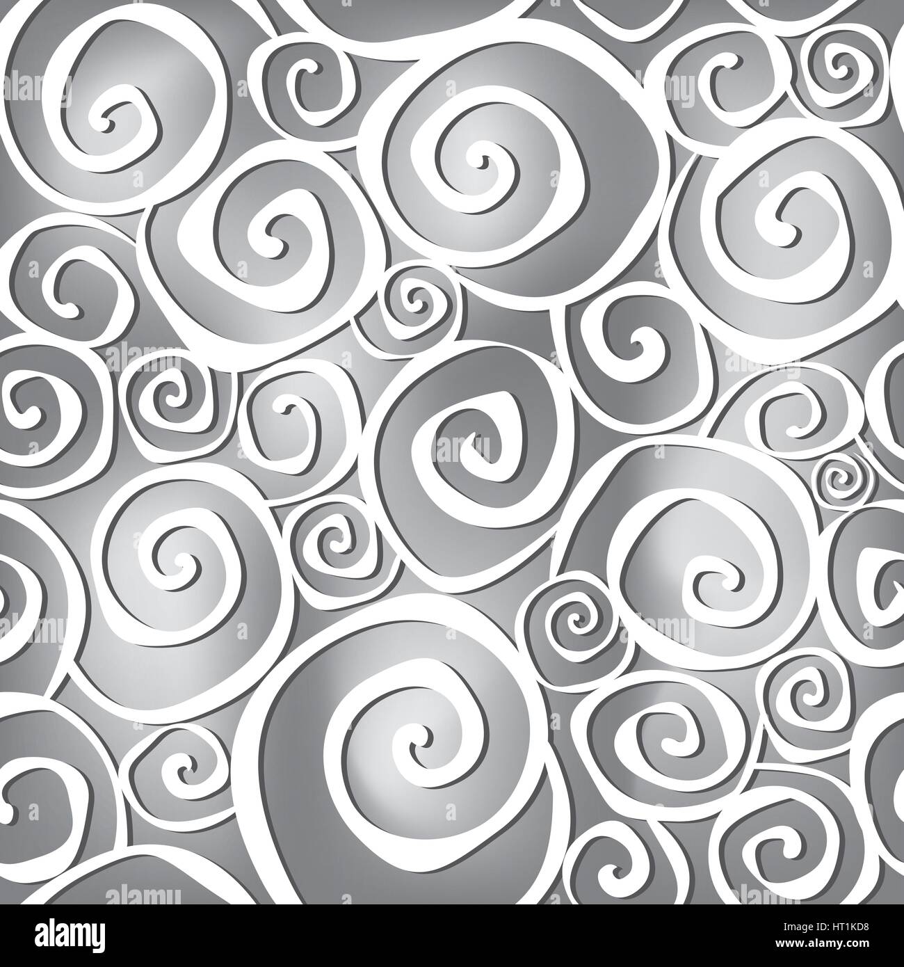 Wave seamless pattern. Abstract geometric cloud background. Swirl line ...