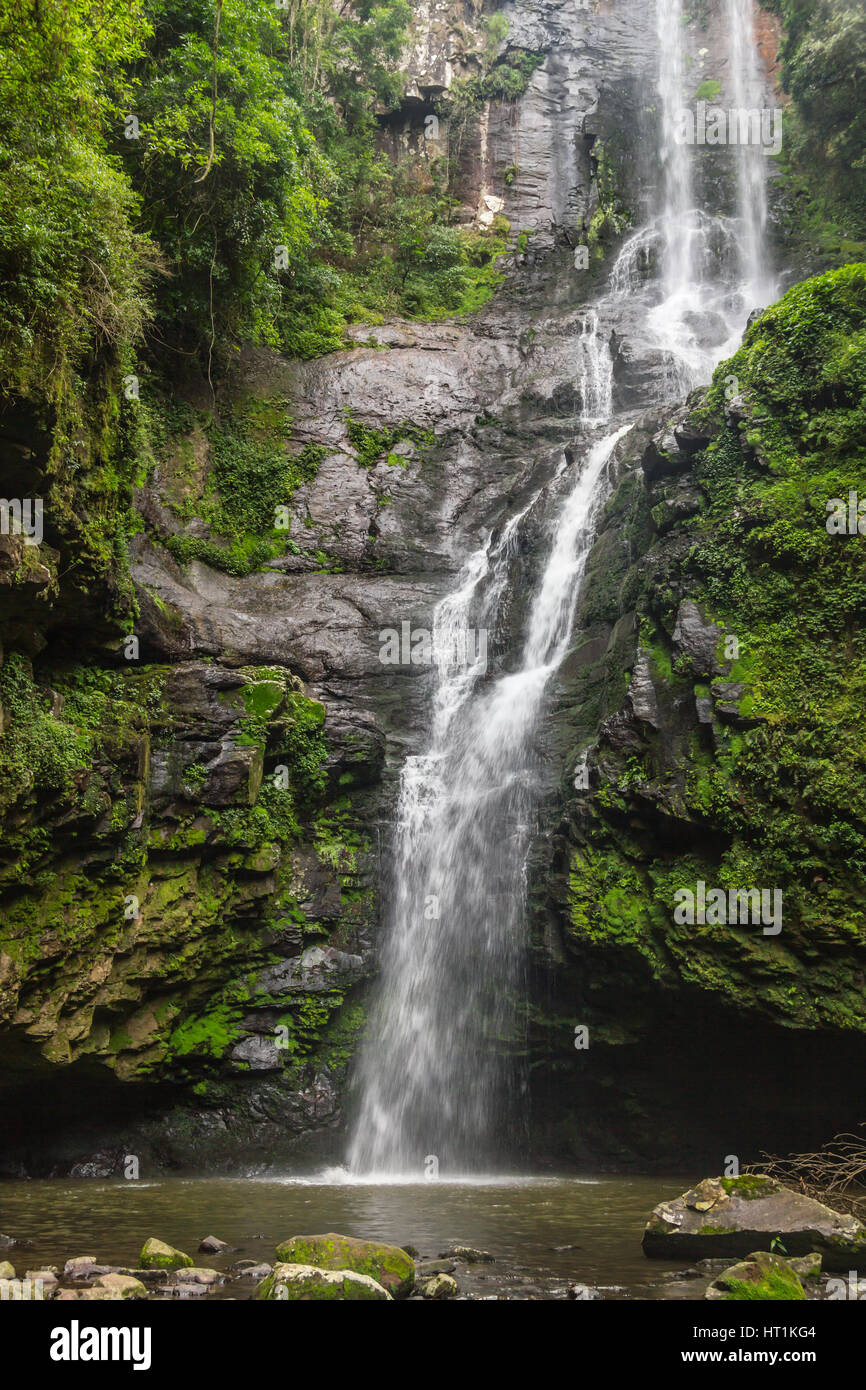 Waterfall in Sao Francisco de Paula, Rio Grande do Sul, Brazil Stock ...