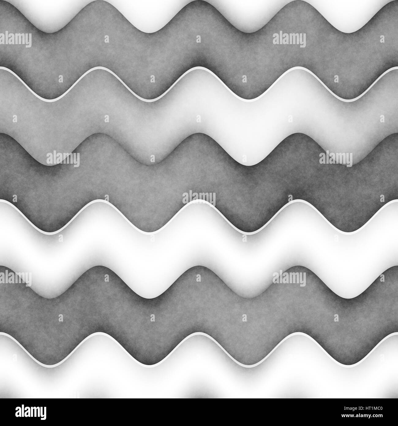 Raster Seamless Greyscale Texture. Gradient Wavy Lines Pattern. Subtle ...