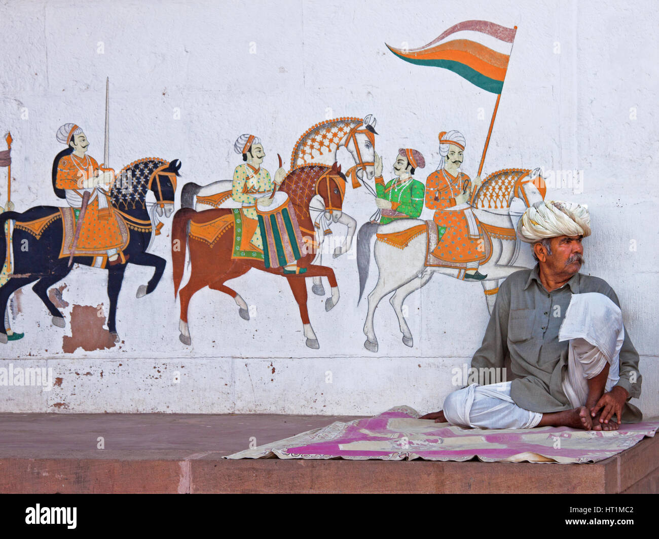 Rajasthani painting hi-res stock photography and images - Alamy