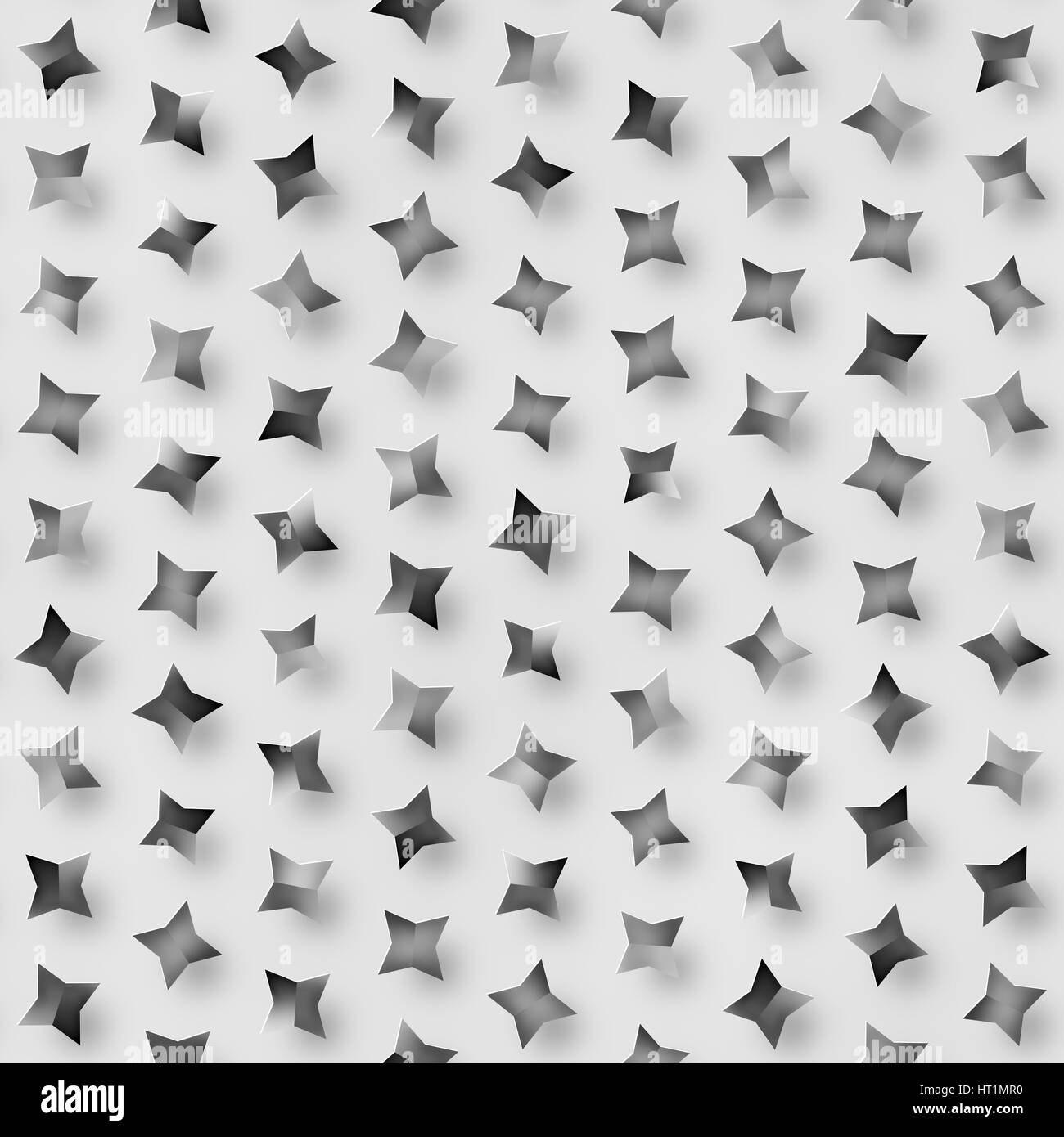 Scattered Geometric Shaded Shapes. Abstract Background Design. Stylish ...