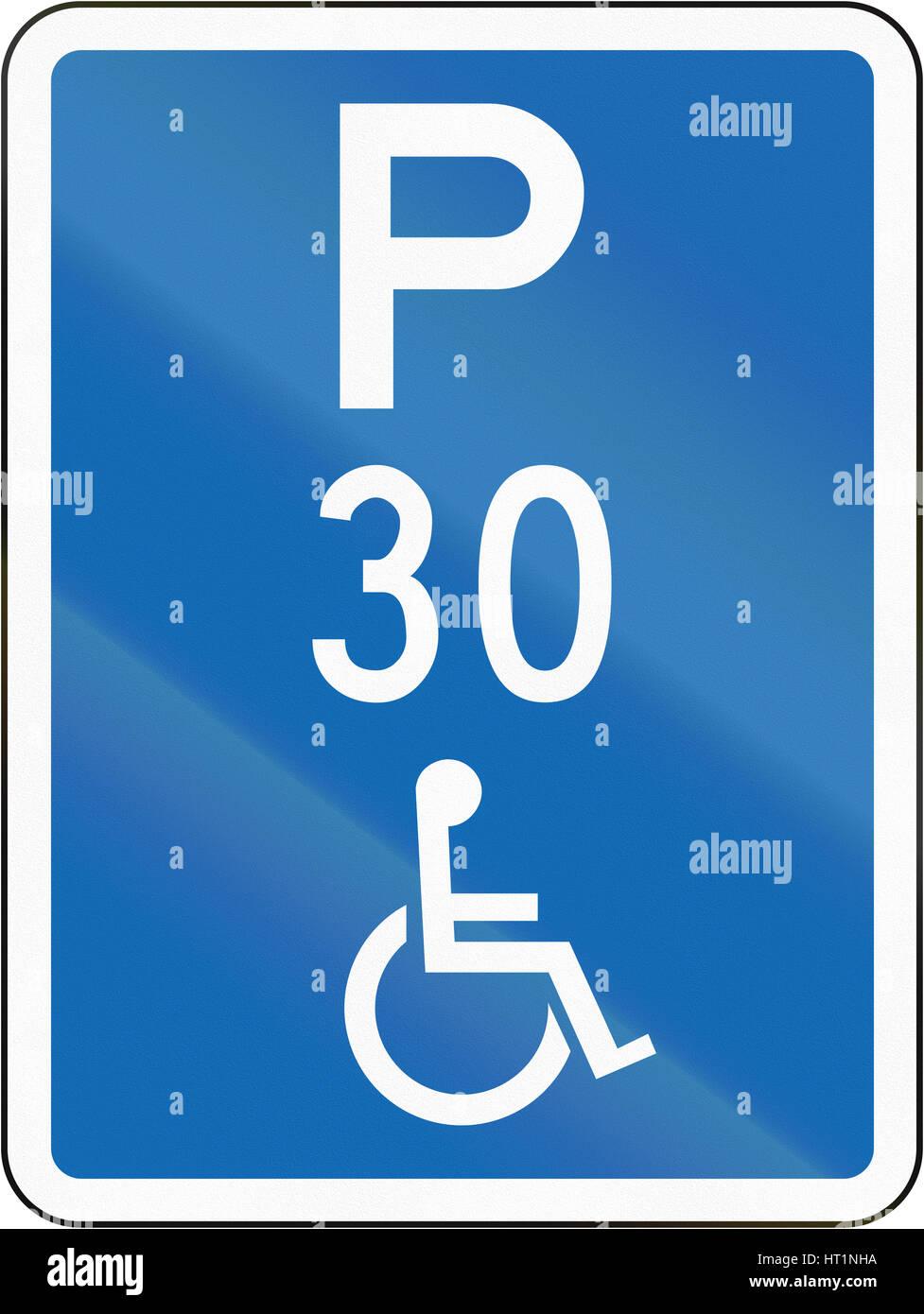 New zealand road sign wheelchair hi-res stock photography and images ...