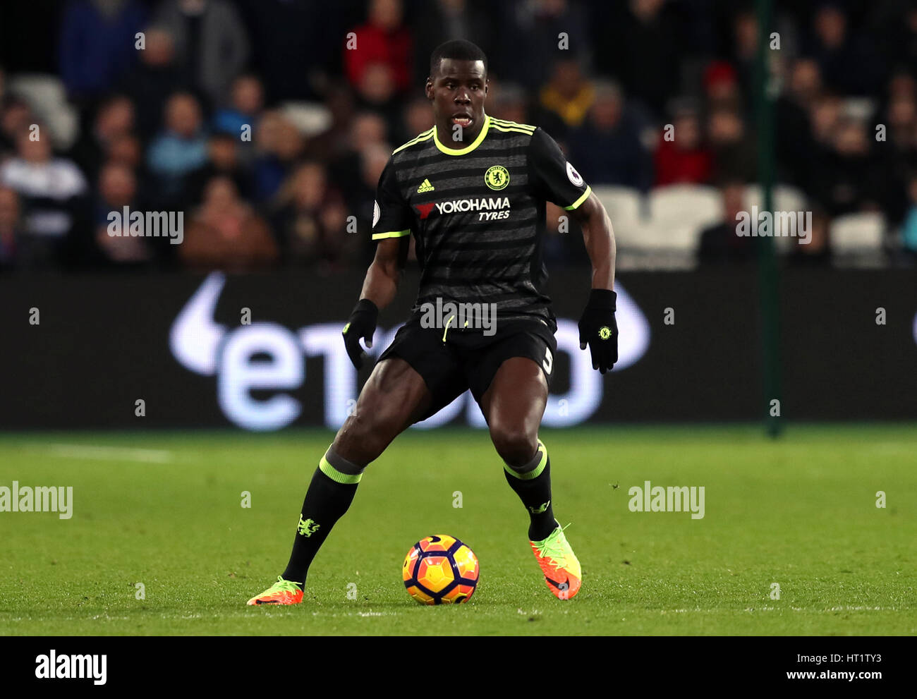 Chelsea's Kurt Zouma during the Premier League match at the London ...
