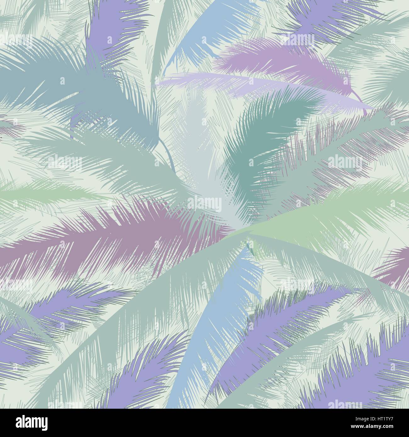Floral pattern with leaves, Leaf swirl seamless background. Nature ...