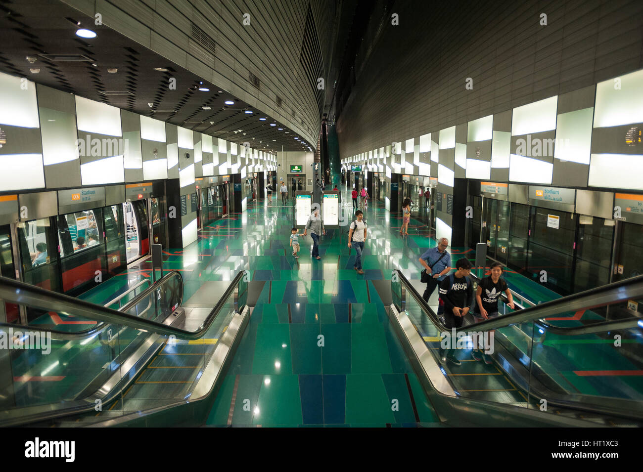 Metro Station Singapore High Resolution Stock Photography and Images ...
