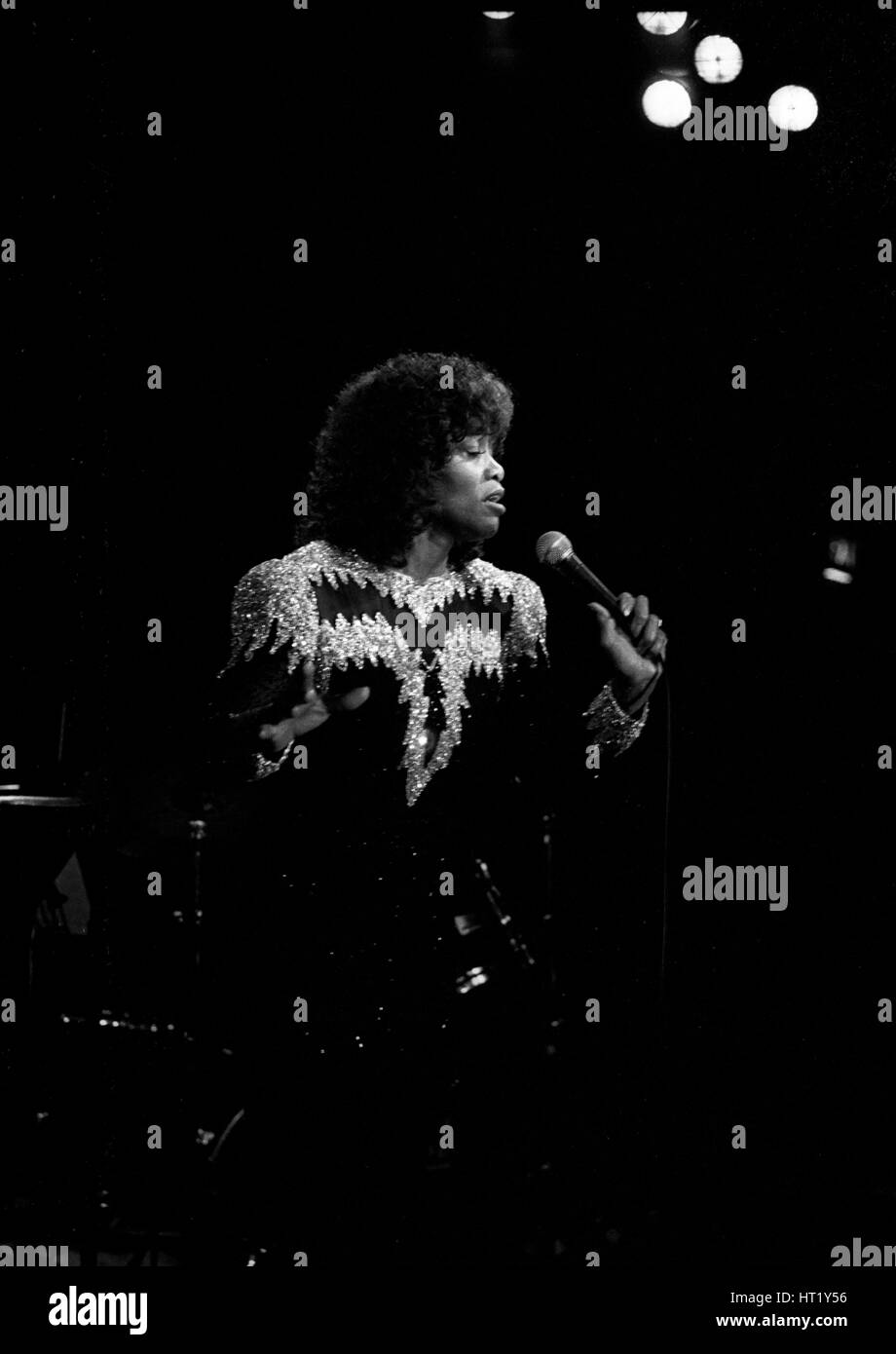 Salena Jones, Pizza Express, Maidstone, Kent, December 1993. Artist ...