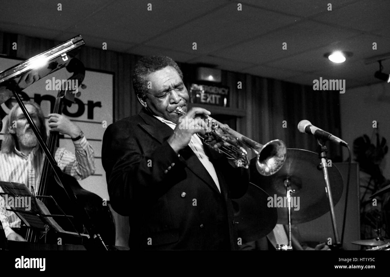 Benny Bailey and Peter Ind, Tenor Clef, Hoxton Square, London, November ...