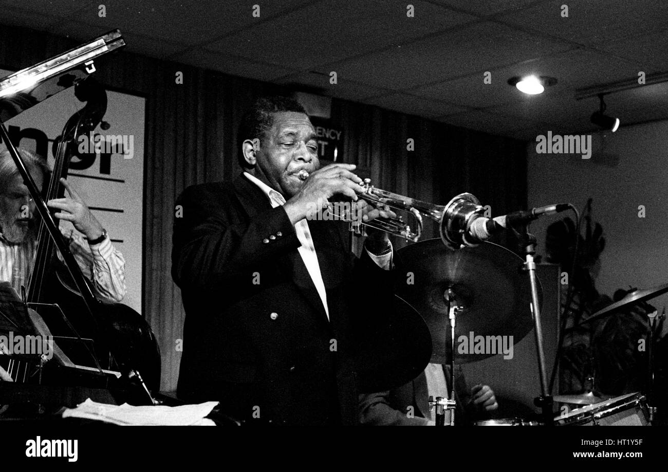 Benny Bailey and Peter Ind, Tenor Clef, Hoxton Square, London, November ...